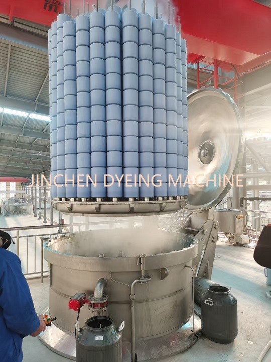 High Temperature High Pressure Cheese Yarn Dyeing Machine Capacity 1000kgs