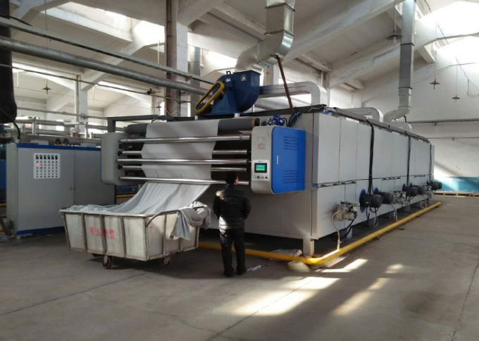 Textile Drying Machine , Three Layer Six Chamber Relax Dryer