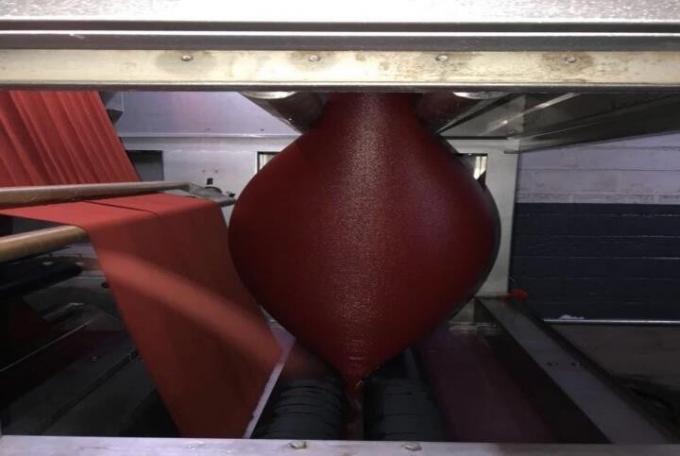 Fabric Finishing Machines , Double Balloon Padding Machine with detwister