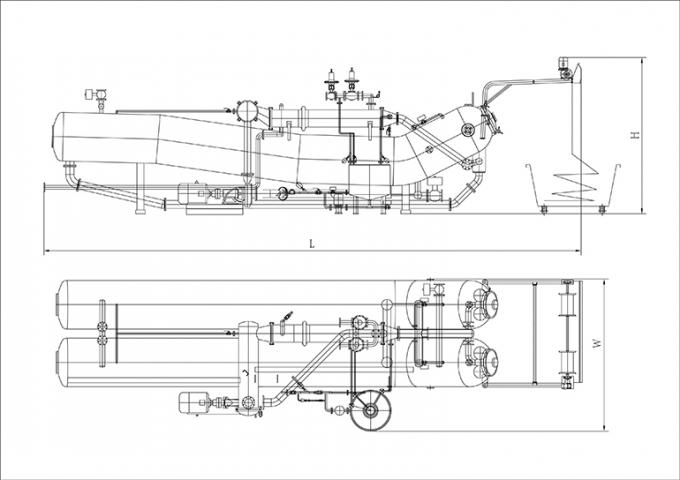 High Temperature Rapid Dyeing Machine Ultra Low Liquor Ratio, winch ...