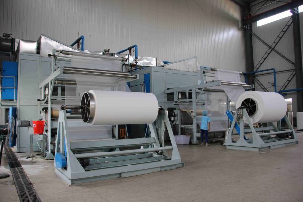 Drying And Slitting Combined 1600mm Medical Gauze Machine